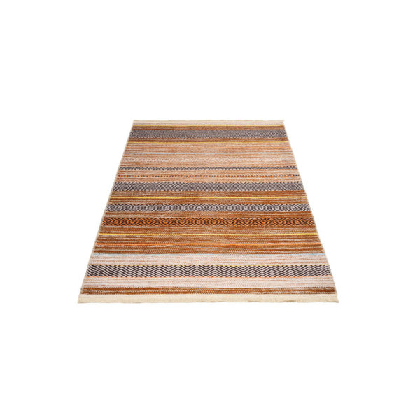 Union Rustic Tapis intérieur / extérieur rectangulaire en coton 4 pi x 6 pi 6 po Kadeidre ...
